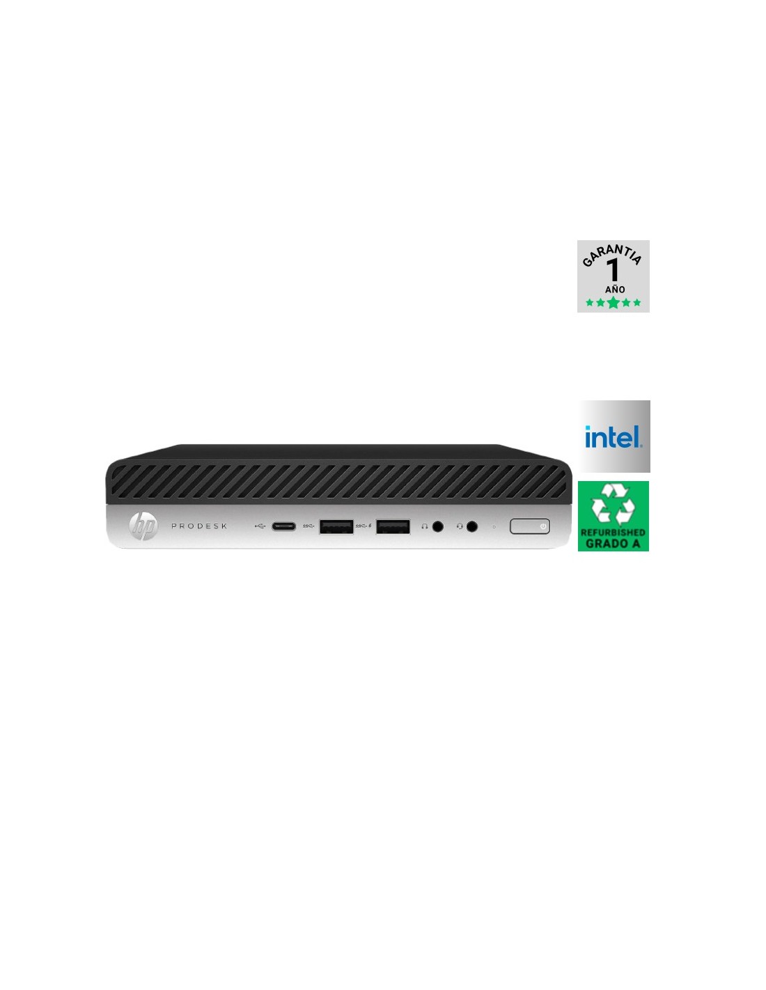 24902 PCRM HP MINI I5-9500 8 GB SODIMM DDR4 500GB NVME W10P PN: REA3402 ...